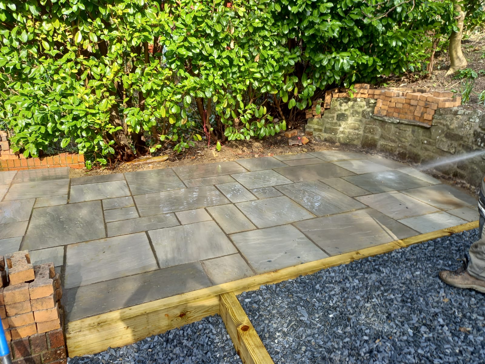 Patio Slabbing Derby | New Patios